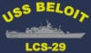 LCS 29 USS Beloit Embroidered Hat
