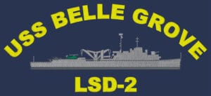 LSD 2 USS Belle Grove Embroidered Hat