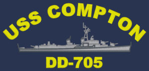 DD 705 USS Compton Embroidered Hat