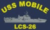 LCS 26 USS Mobile Embroidered Hat