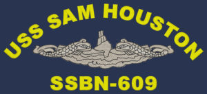 SSBN 609 USS Sam Houston Embroidered Hat