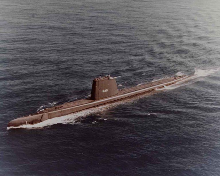 SS 525 USS Grenadier Photograph